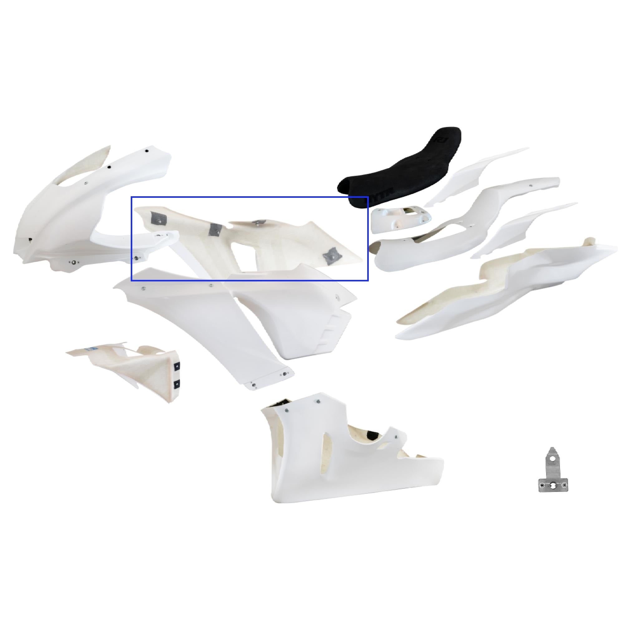 Yamaha R1 GYTR Replacement Right Side Panel – Crescent Motorcycle ...