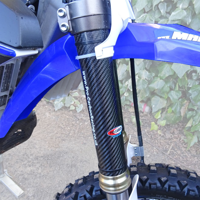 Pro-Carbon Racing Upper Fork Protectors YZ125-450 – Crescent Motorcycle Company Limited