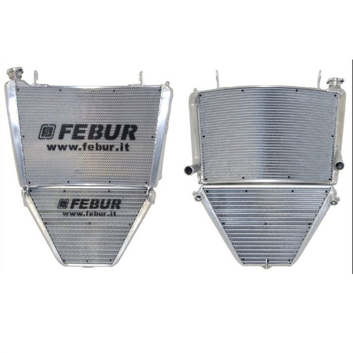 Febur 1367S Race Radiator & Cooler Kit inc. Hoses YZF-R1 2015-2019 ...