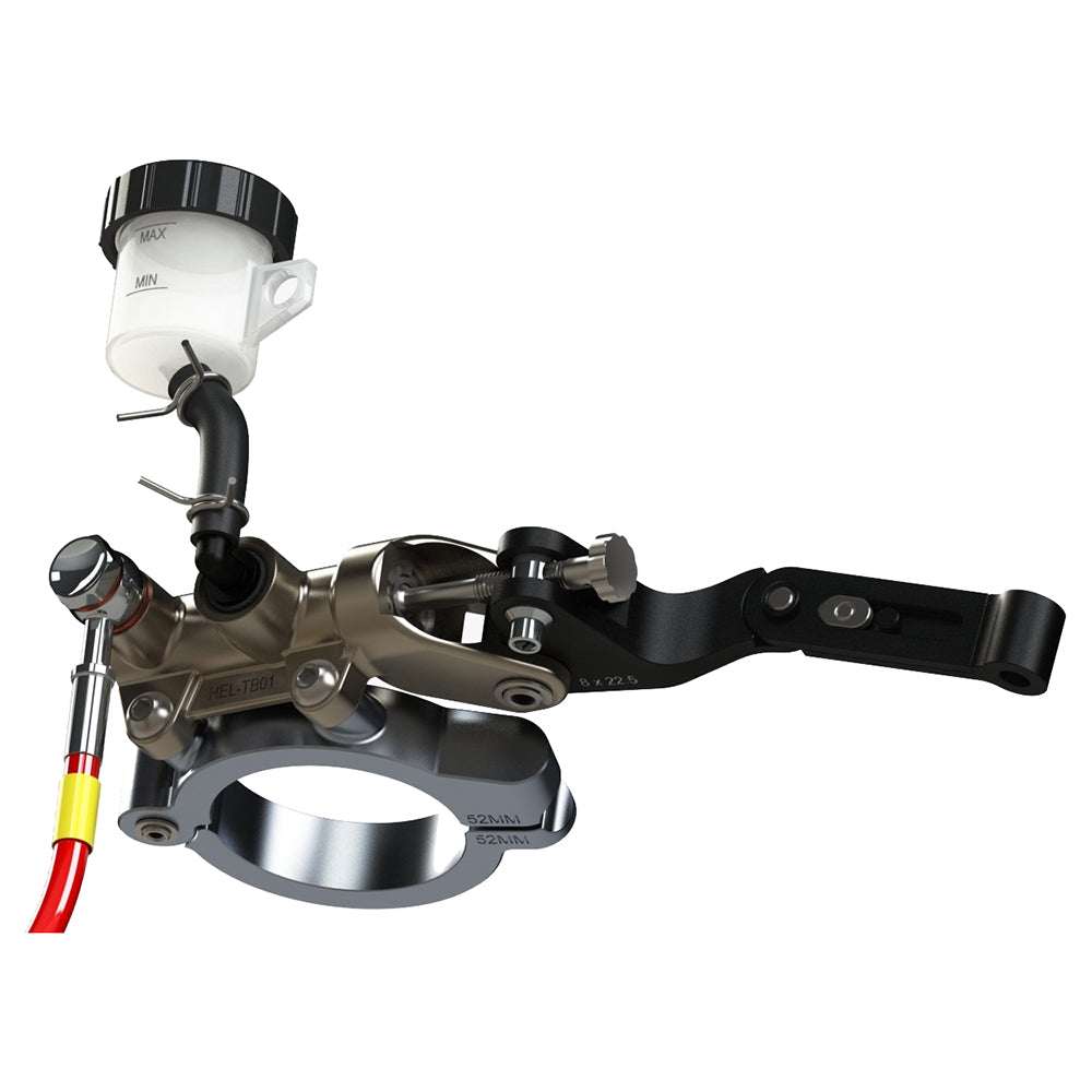 Solid Billet Adjustable Rear Thumb Brake – Crescent Motorcycle Company ...