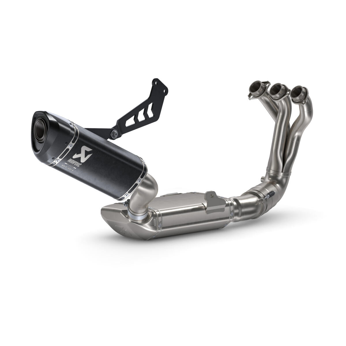 Yamaha Akrapovic Full Exhaust System With Black Muffler MT-09 2021-202 ...